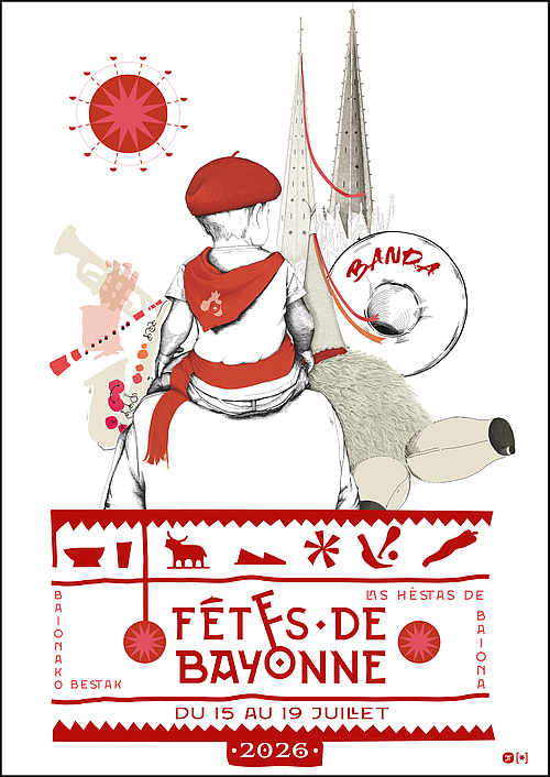Concours d’affiche 2026 : rencontre avec Janick Tanguy - Ville de Bayonne