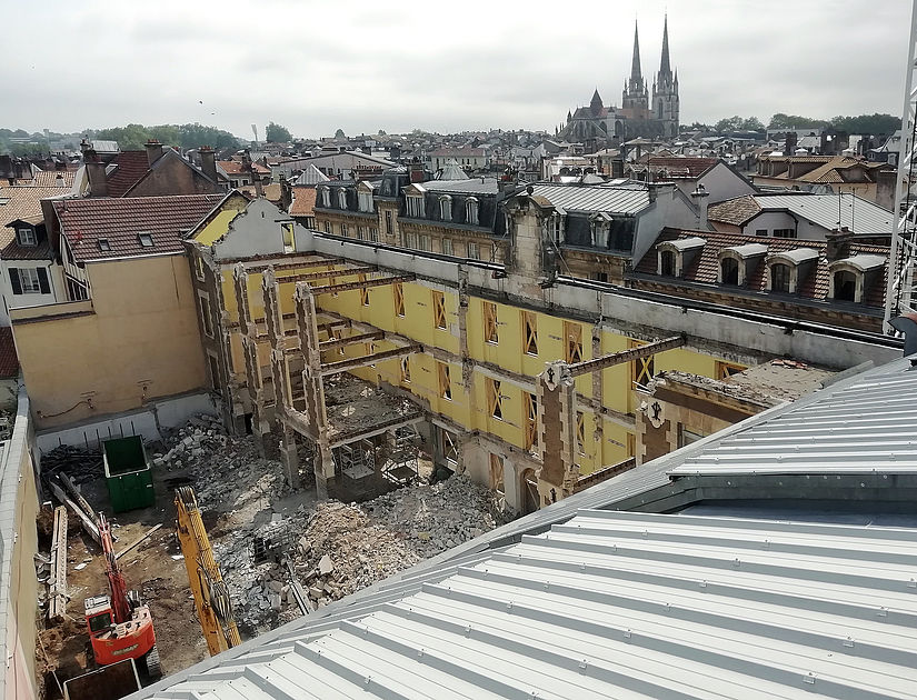 Chantier de rénovation et d'extension du musée Bonnat-Helleu - Ville de ...