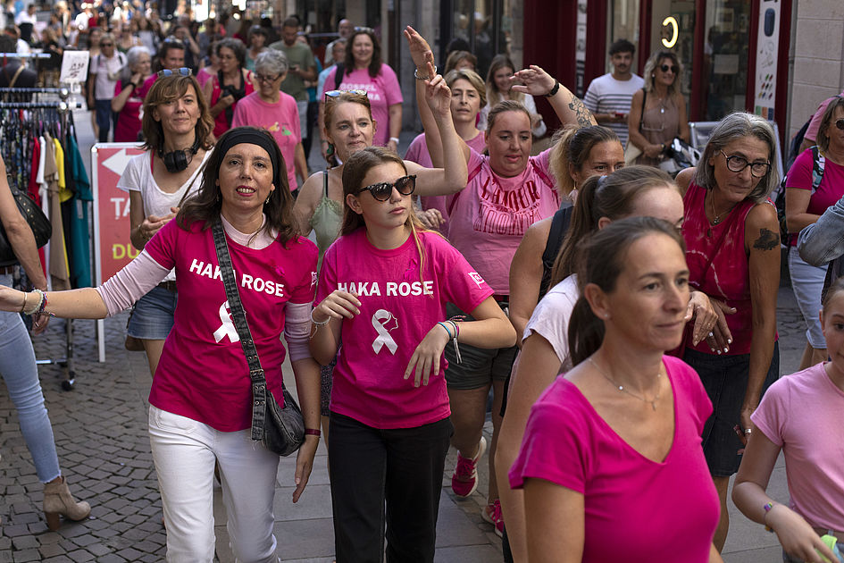 Octobre rose à Bayonne - Ville de Bayonne
